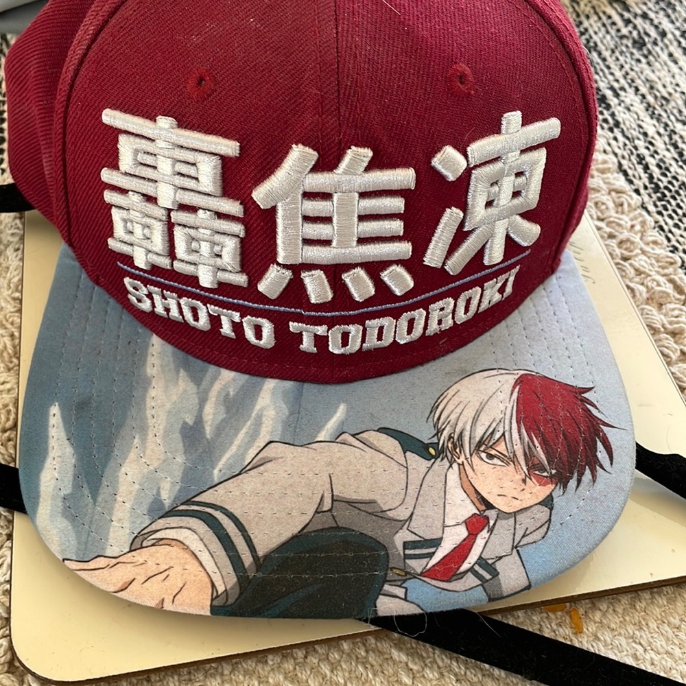 My Hero Academia Hat. Todoroki. Nwot. - Gem